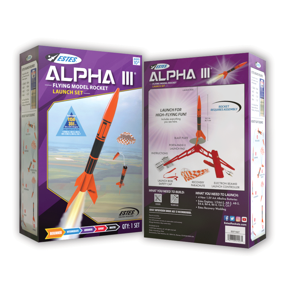Alpha III Launch Set – Rockets to the Sky